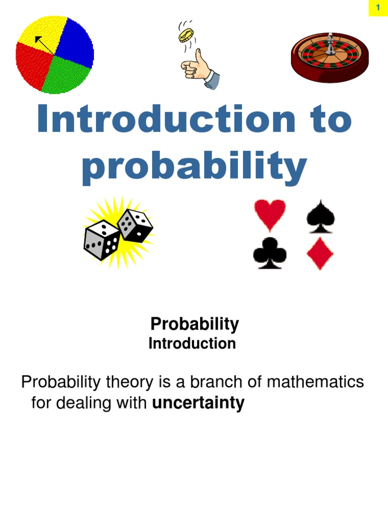 Lec2 Introduction To Probability | PDF | Probability | Mathematics