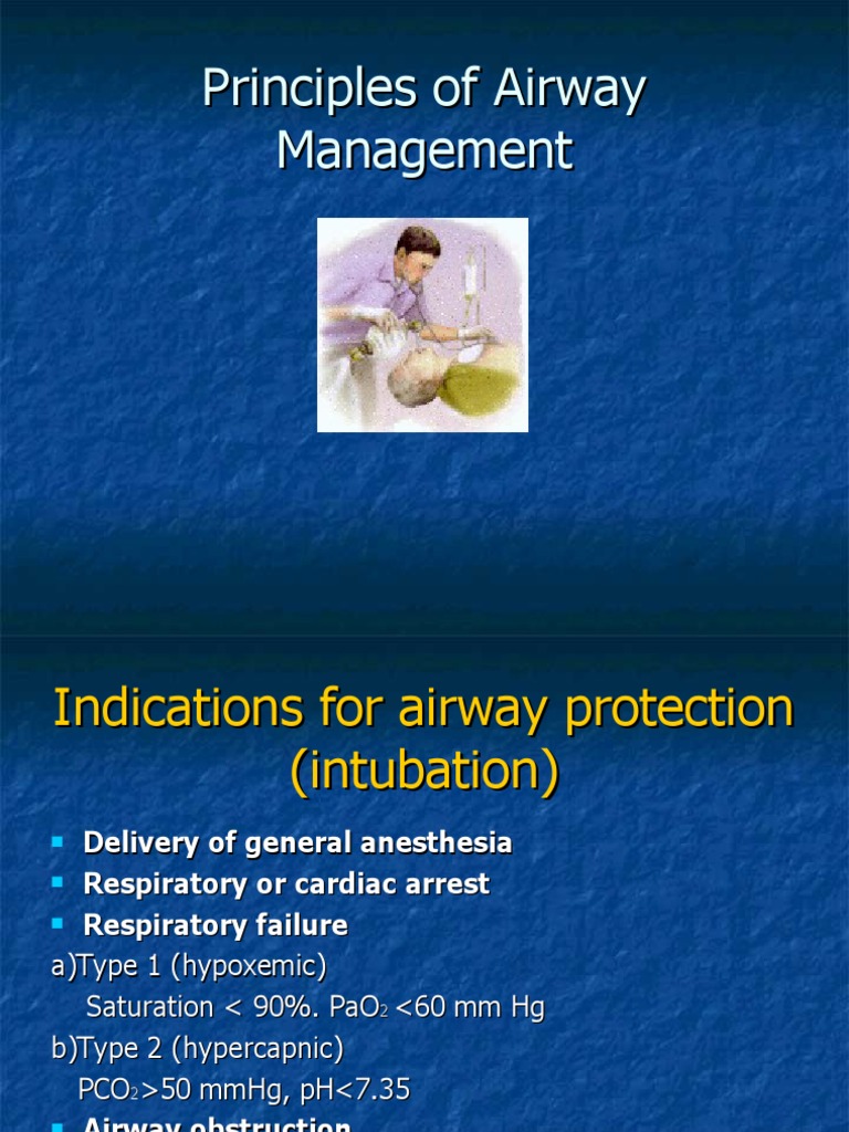 Principles of Airway Management. | PDF | Clinical Medicine | Medical ...