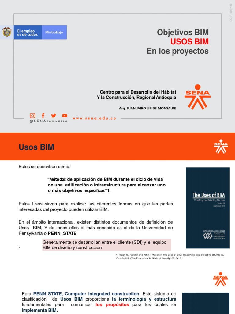 4-Usos Bim | PDF | Software | Planificación
