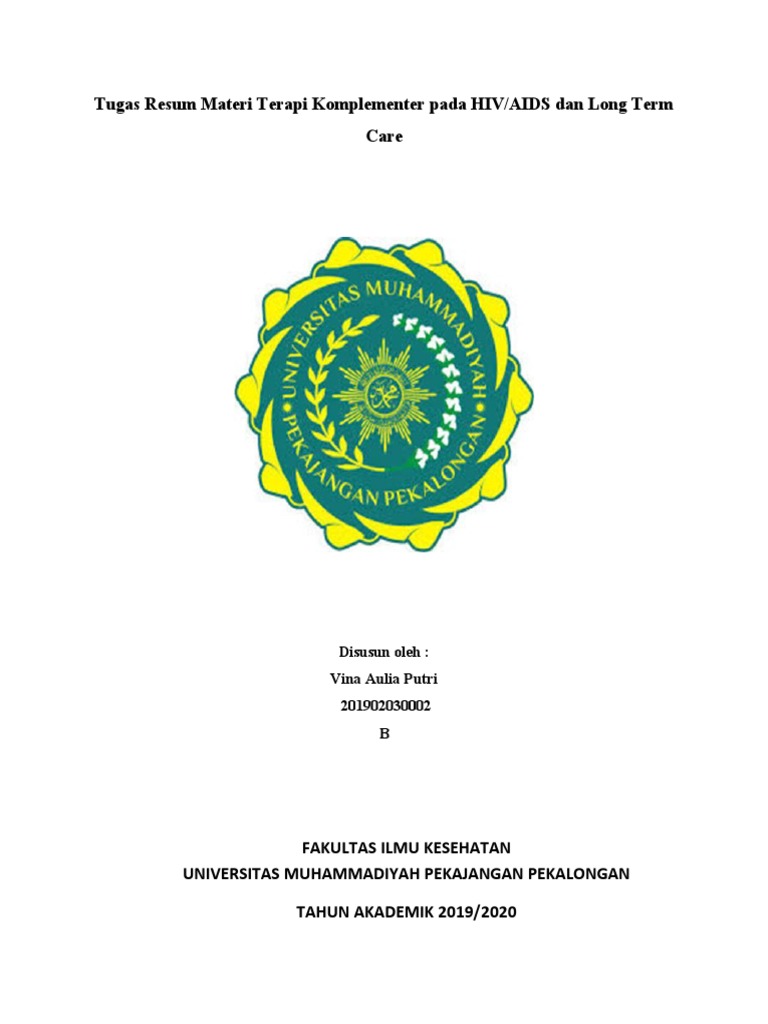 Terapi Komplementer HIV/AIDS | PDF