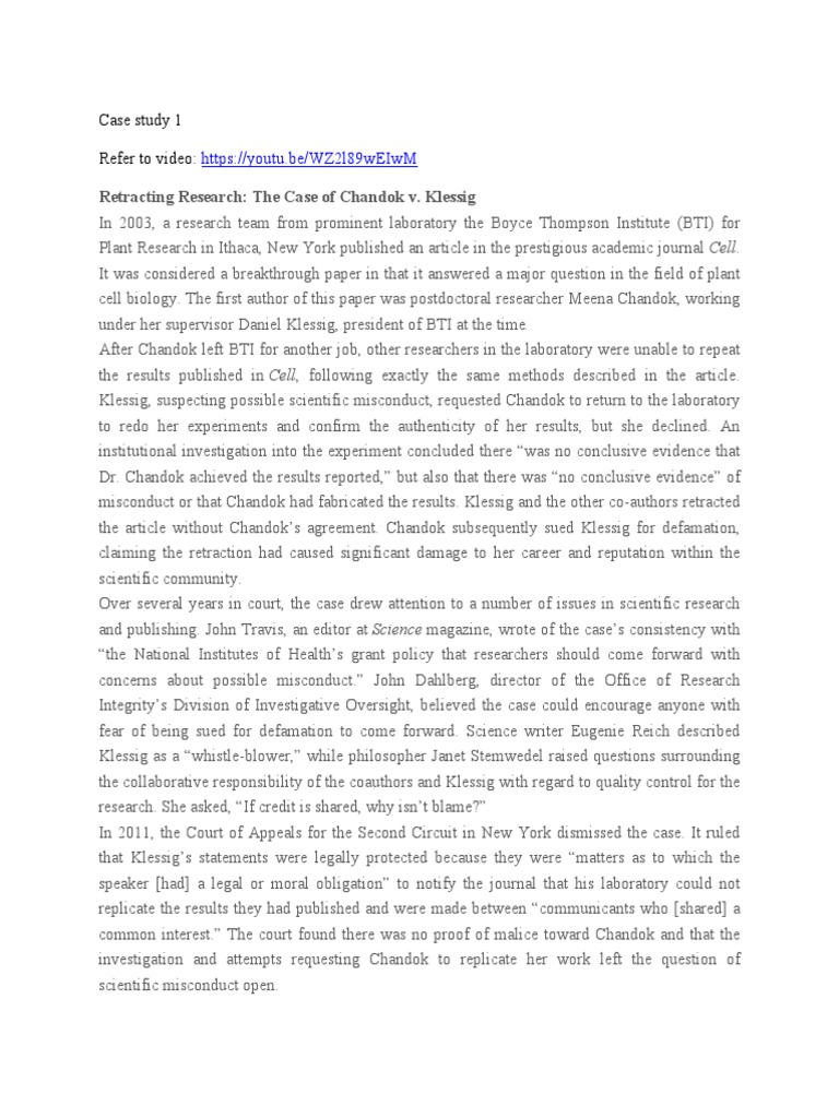 Assignment 1 - Case Study | PDF | Cyberbullying