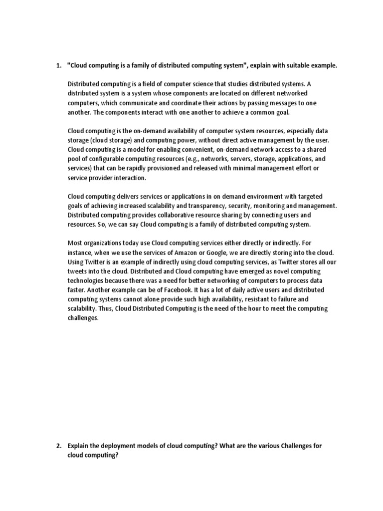 Assignment - Cloud Computing | PDF | Cloud Computing | Virtualization