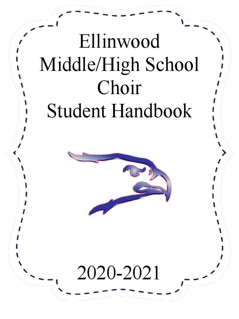 Ellinwood Middle/High School Choir Student Handbook | PDF | Clothing ...