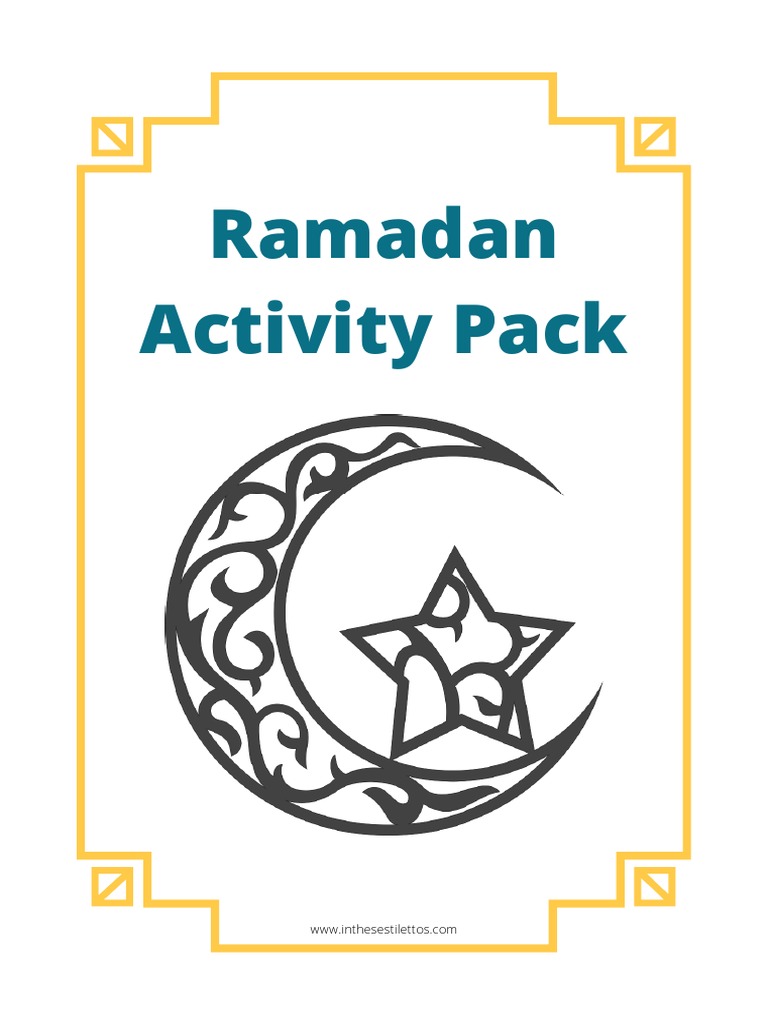 Ramadan Activity Pack | PDF | Ramadan | Islamic Fundamentalism