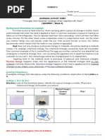 Science 5 Quarter 1 Module 1 Week 1 | PDF | Foods | Soil