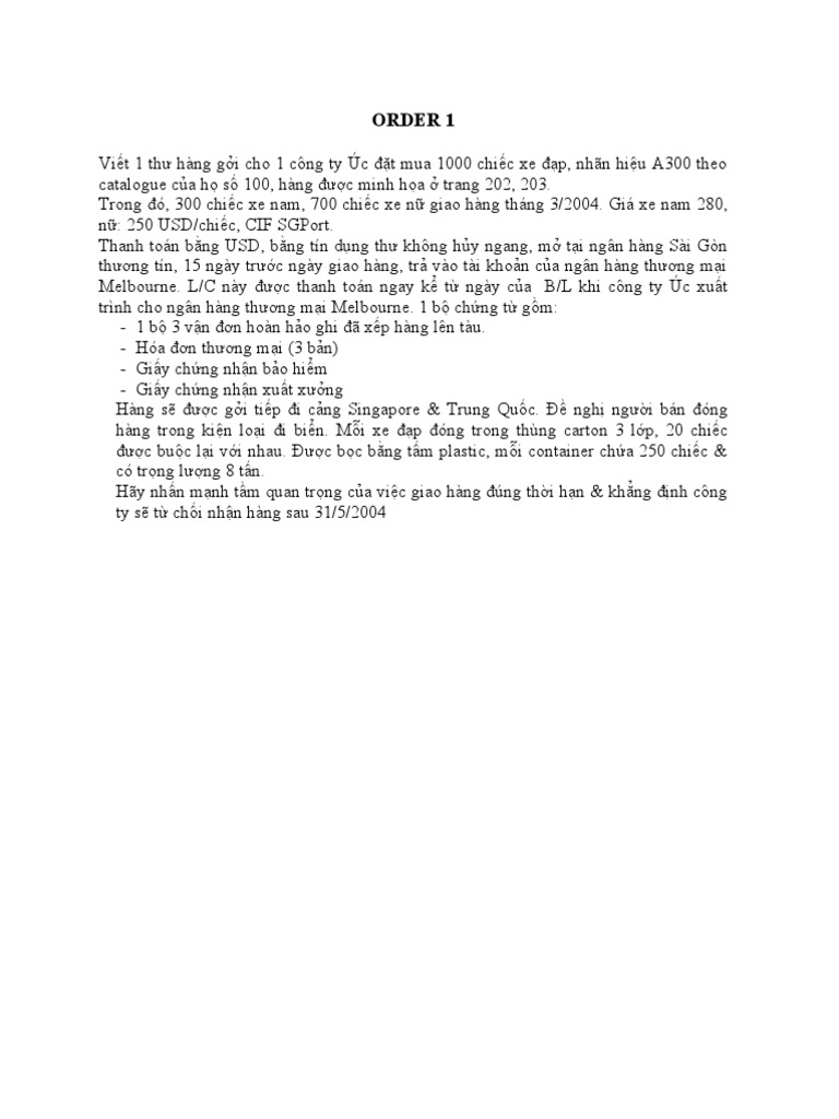 All Orders | PDF