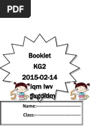 Math KG2 | PDF | Teaching Mathematics | Geometry