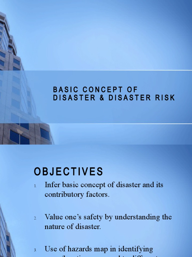 Understanding Disaster Concepts and Risks | PDF | Hazards | Risk