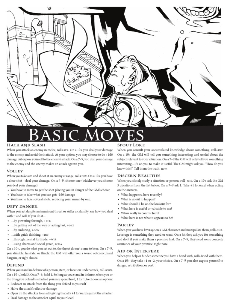 DungeonWorld Character Sheets | PDF