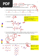 1 Resonance Practice Problems | PDF | Molecular Physics | Phases Of Matter