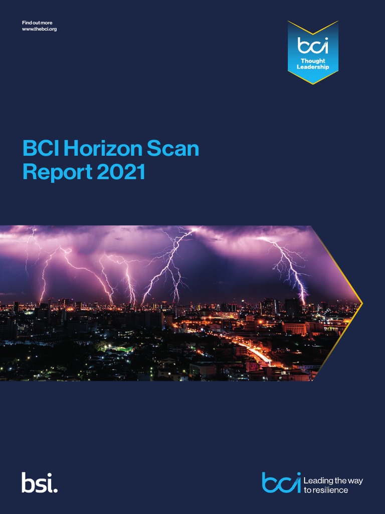 1 Bci-Horizon-Scan-Report-2021 | PDF | Risk | Pandemic