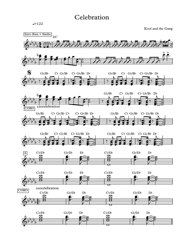 Celebration Piano | PDF