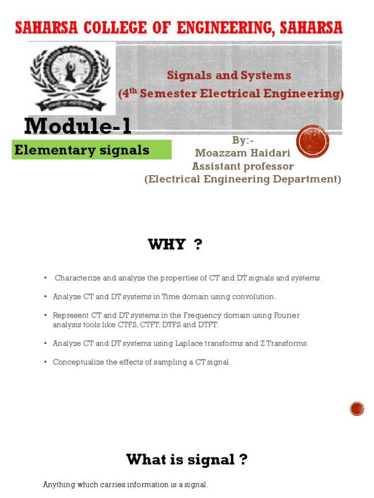 Saharsa College of Engineering, Saharsa: Module-1 | PDF | Mathematics ...