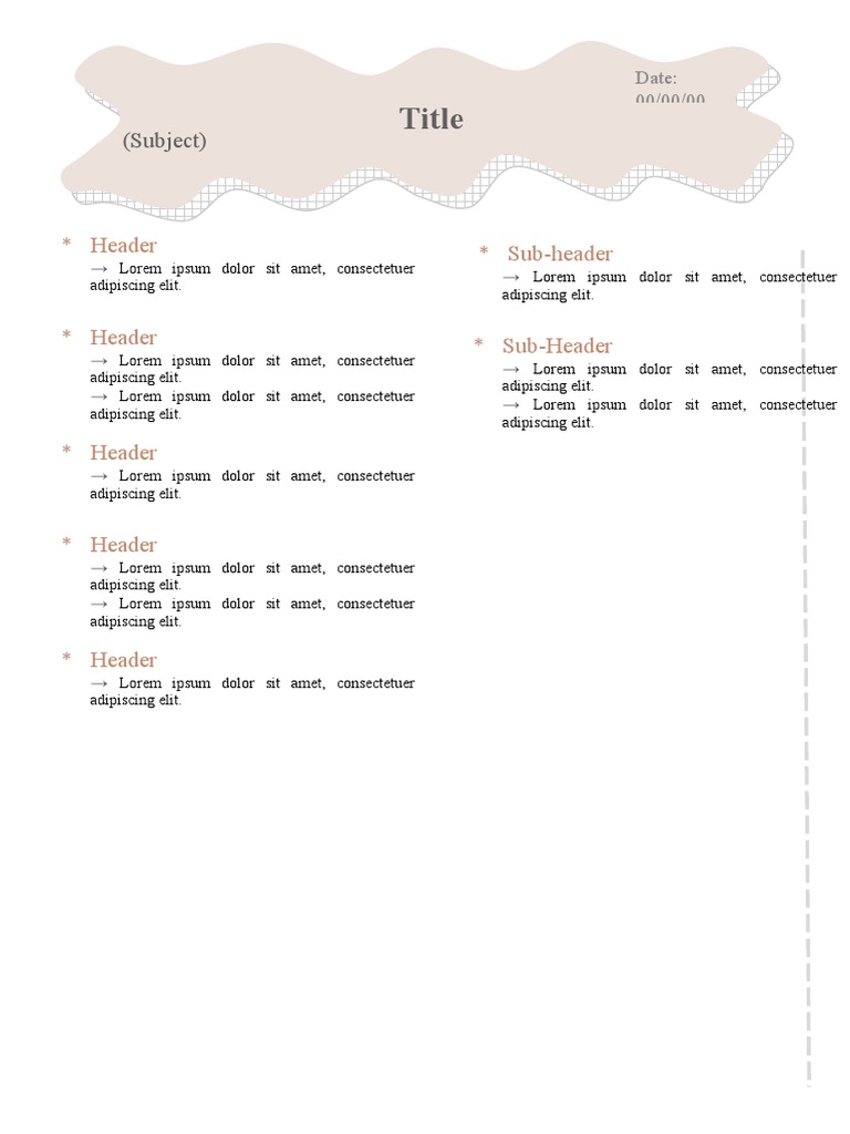 Design Document Template | PDF | Text