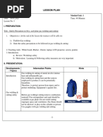 ITI Lesson Plan Template | PDF