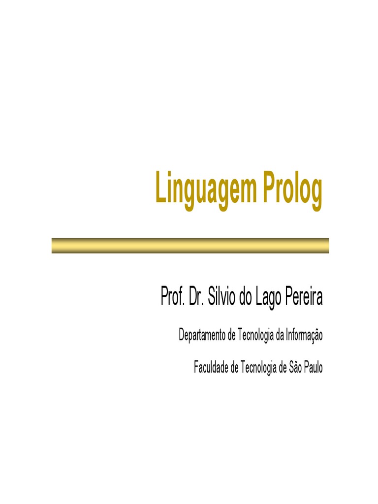 Introdução à linguagem Prolog: conceitos básicos e exemplos de ...