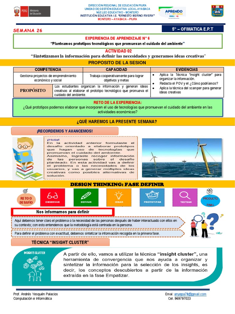 ACTIV_02_EDA_6_OFIMATICA 5° | PDF | Riego | Informática