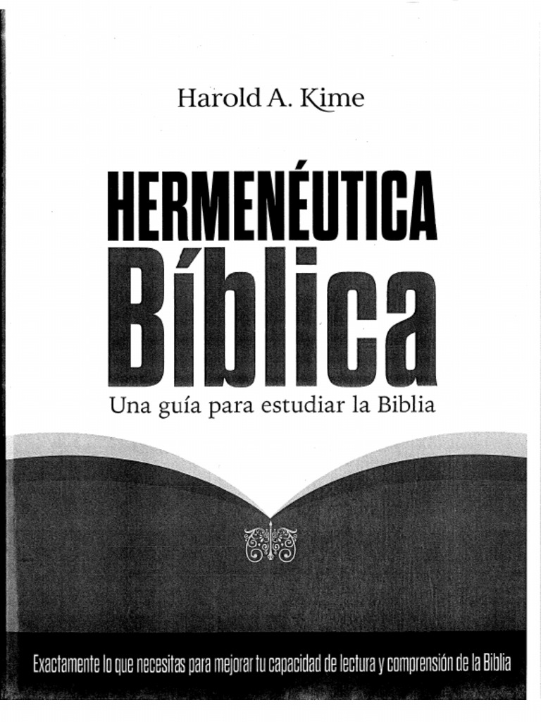 Hermeneutica Biblica | PDF