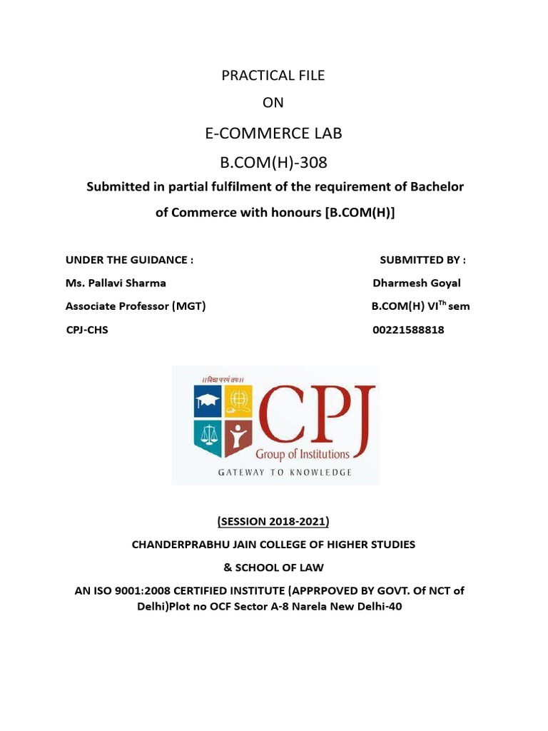 HTML File Final Viva | PDF | E Commerce | Html Element