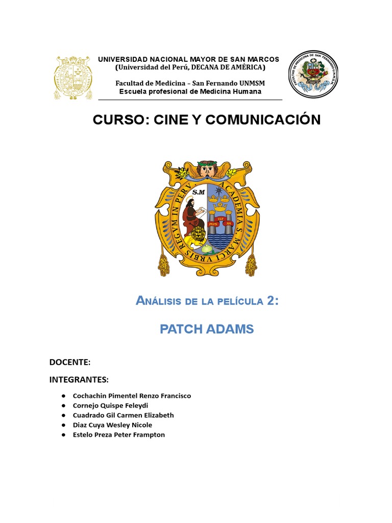 Análisis de Patch Adams en Medicina | PDF | Medicina | Hospital