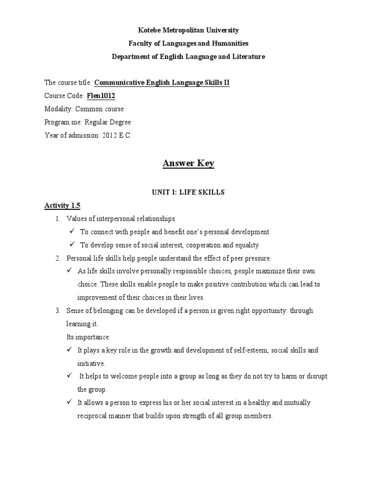 Communicative English Skills II Overview | PDF | Drought | Academy Awards