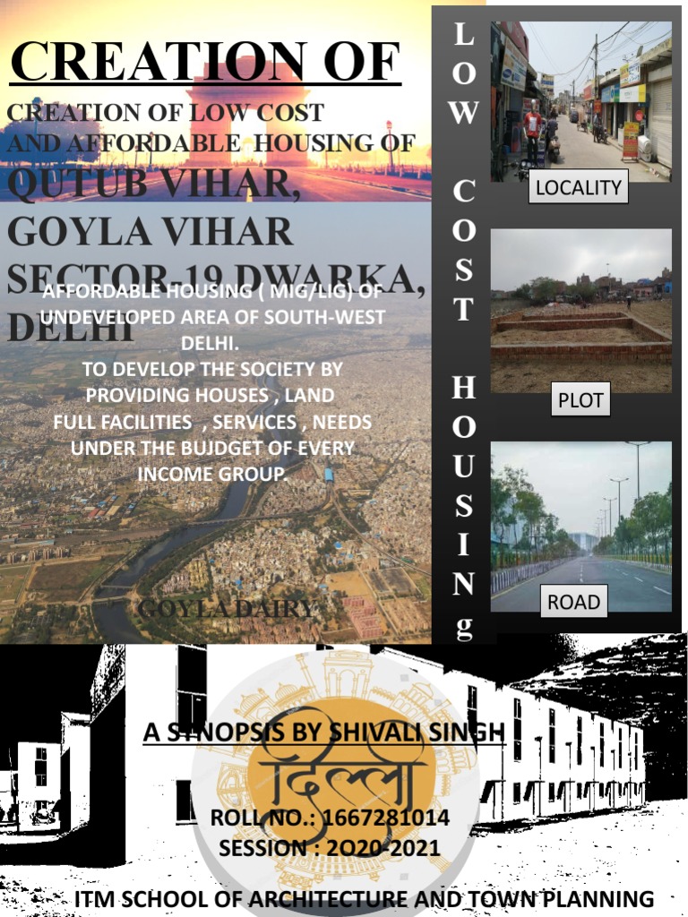 Synopsis Thesis Shivali Singh | PDF | New Delhi | Economies