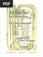 French Horn Transposition Reference Chart PDF | PDF | French Horn ...