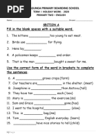 English - Grade 1 - FInal Question Paper | PDF | Language Arts ...