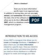 MS Access Lab Exercise | PDF | Microsoft Access | Databases