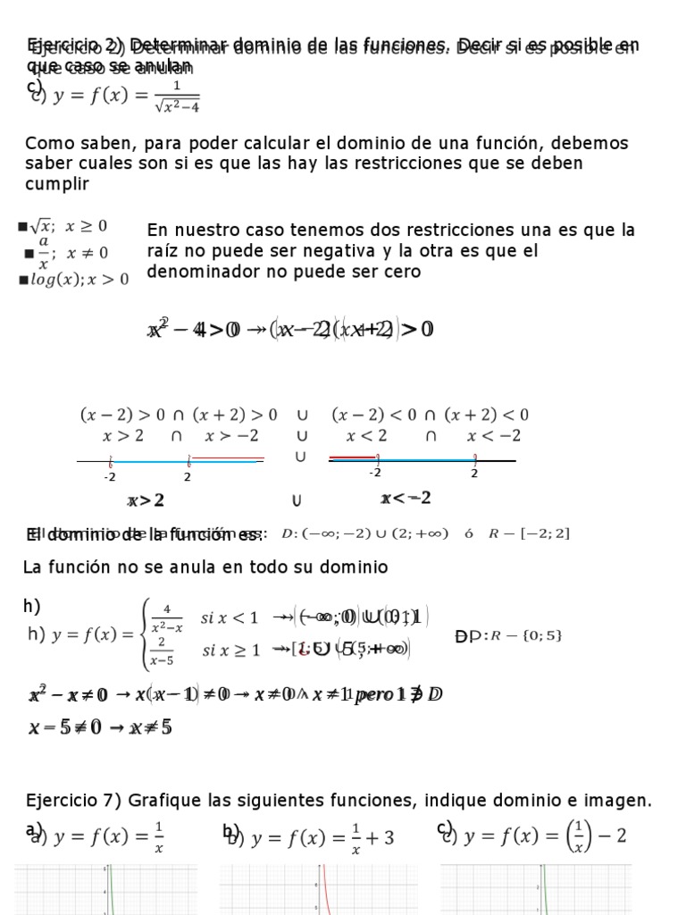 Practica 2 Funciones | PDF | Función (Matemáticas) | Olas