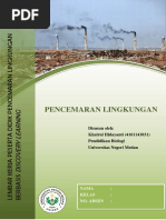 Modul Ajar Pencemaran Lingkungan Kelas X Fase e Sman 30 Jakarta | PDF | Karier & Perkembangan