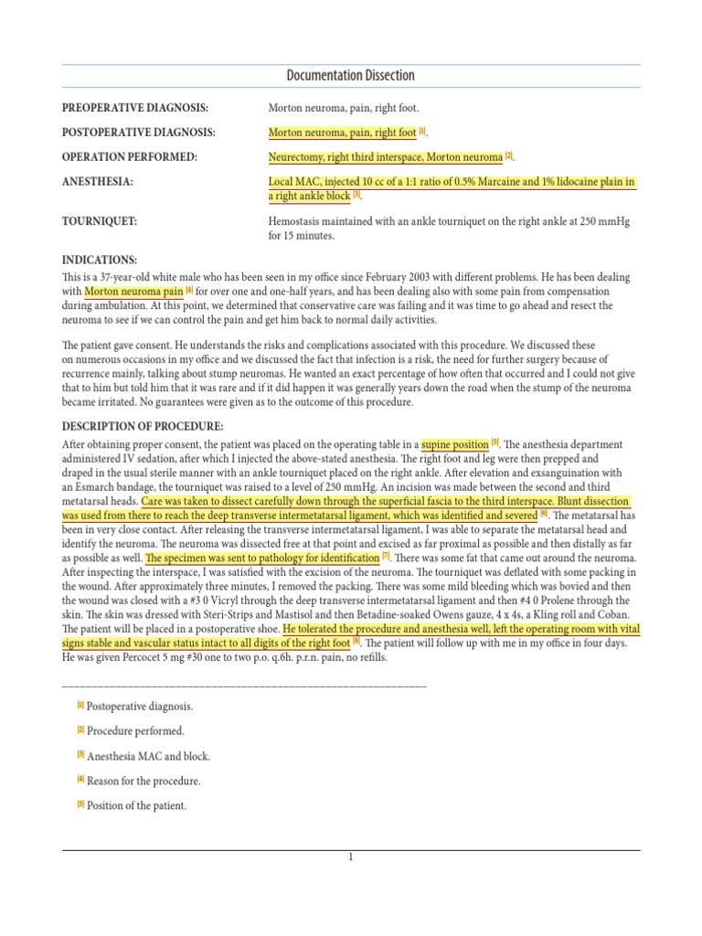 MS - Foot and Toes - Slide10 | PDF | Anesthesia | Surgery