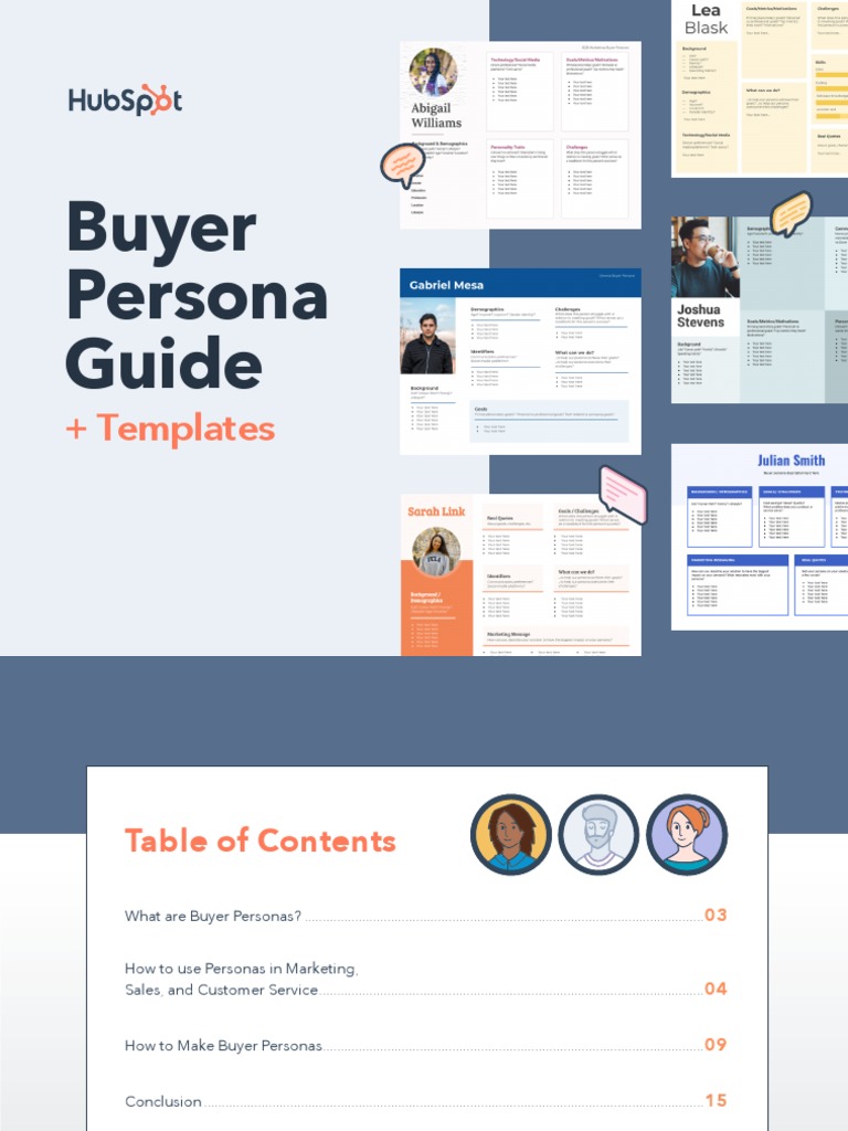 Buyer Persona Guide Ebook | PDF | Sales | Microsoft Power Point