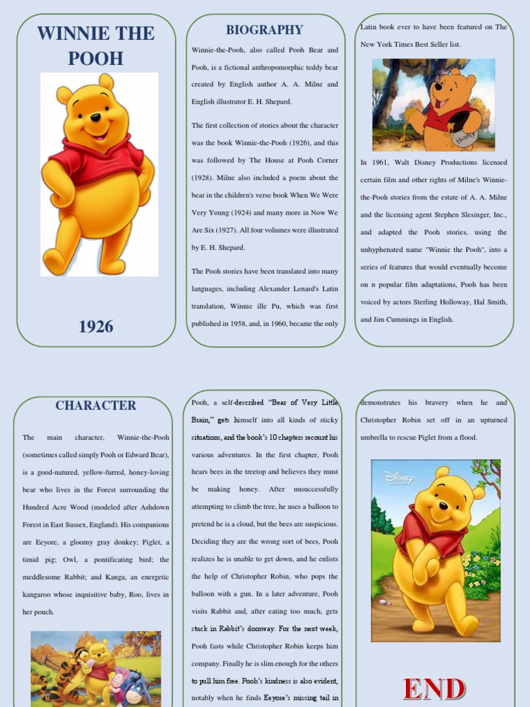 Winnie The Pooh | PDF | Winnie The Pooh | Fictional Bears