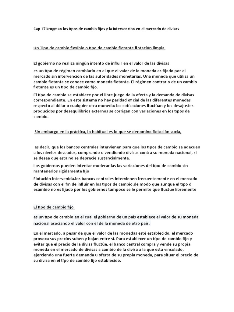 Cap 17 Krugman | PDF | Finanzas y administración del dinero