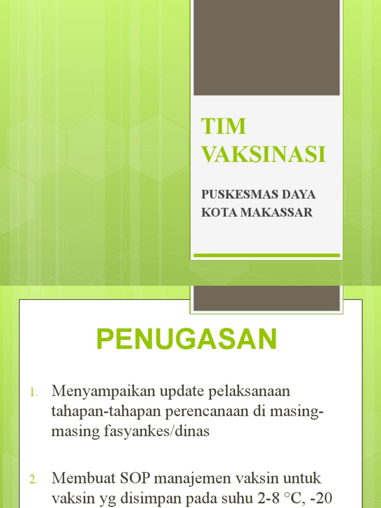 Penugasan Microplanning | PDF