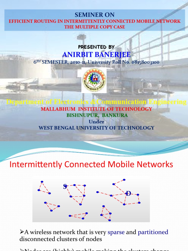 Efficient Routing In Intermittently Connected Mobile Pdf Routing Areas Of Computer Science
