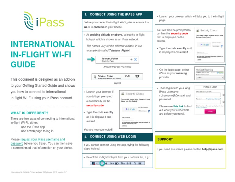 Connecting to International In-Flight Wi-Fi: A Step-by-Step Guide for ...