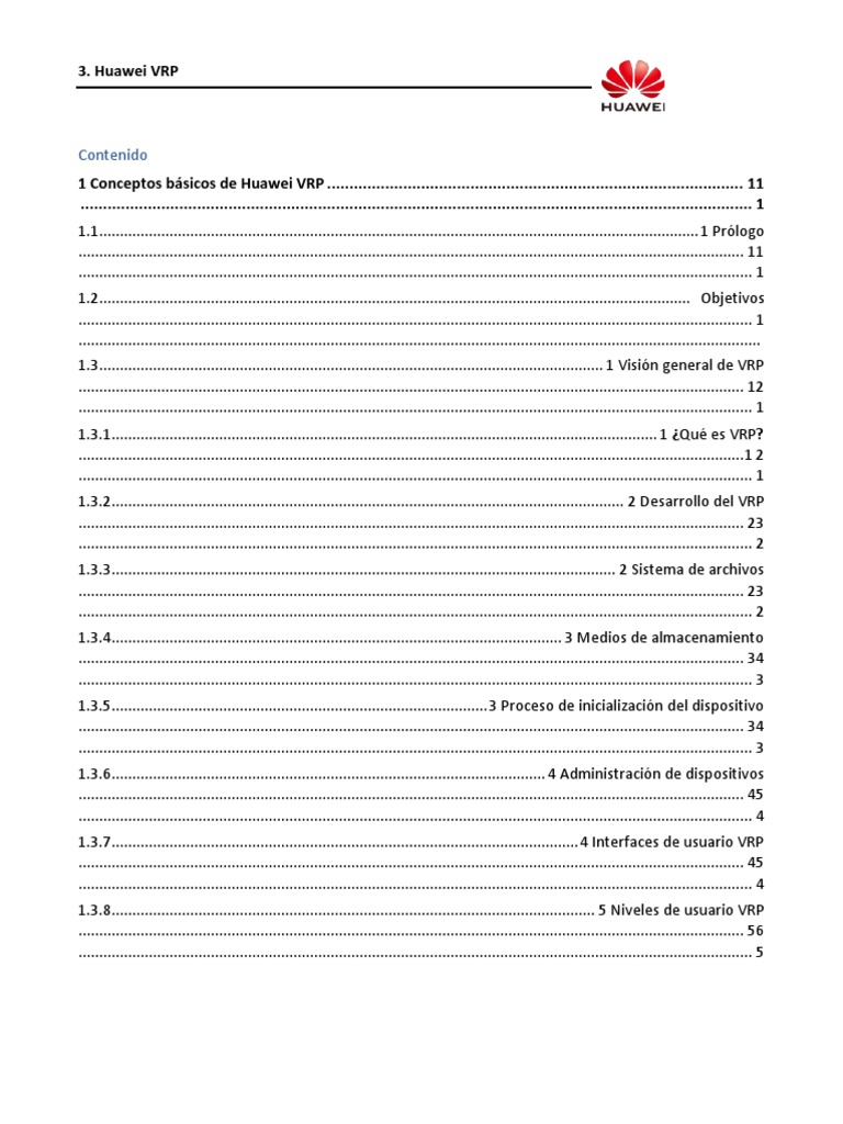 03 Huawei VRP | PDF | Archivo de computadora | Interfaz de línea de comando
