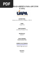 Hoja de Presentación de Uapa | PDF