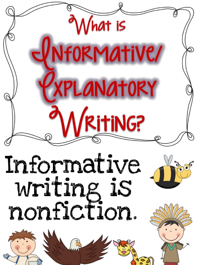 Informative Writing Basics Guide | PDF | Games & Activities | Self ...