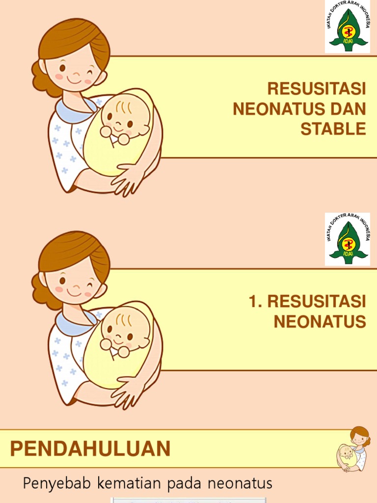 Resusitasi Neonatus Dan STABLE PDF | PDF