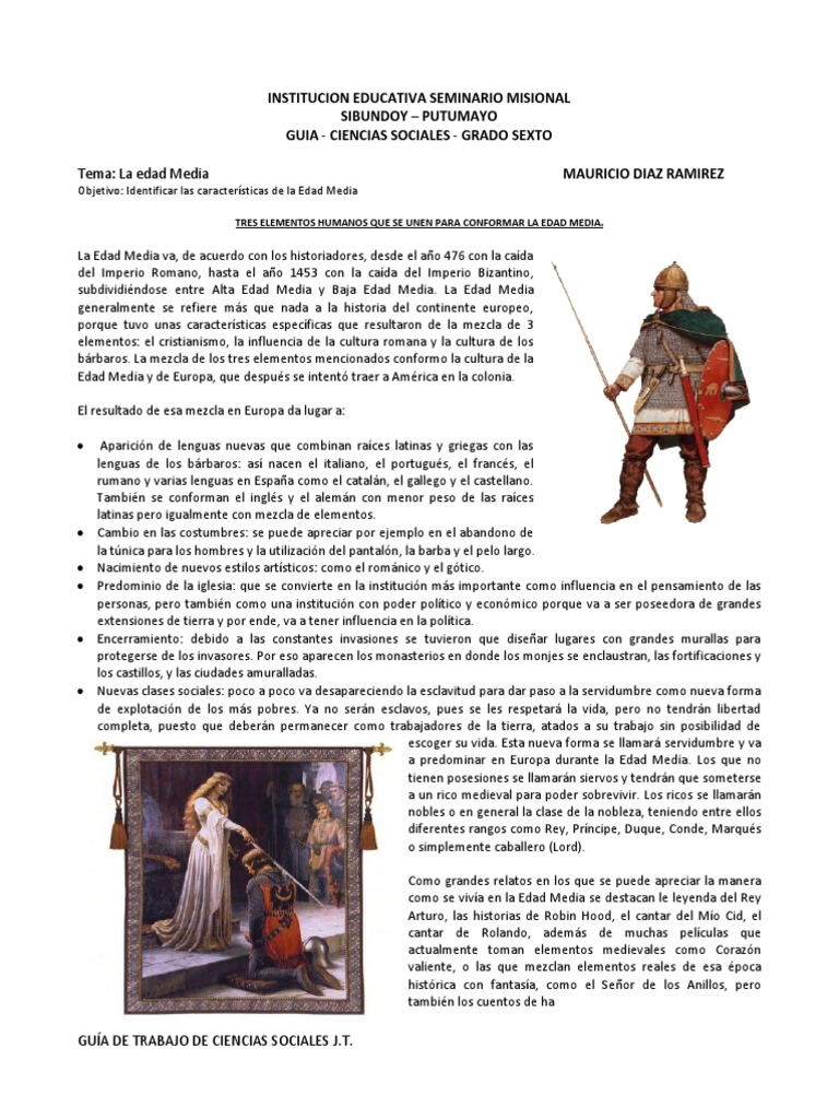 Rangos Sociales en la Edad Media | PDF | Edades medias | imperio Romano