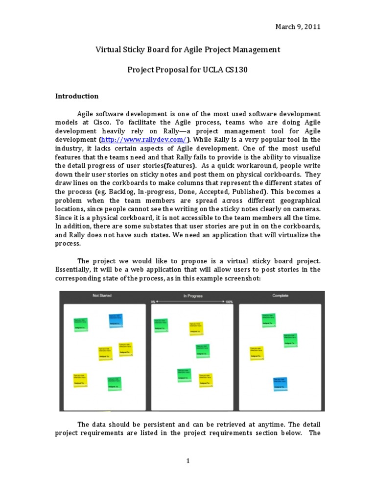 Project Proposal For UCLA CS130 | PDF | Agile Software Development | Php