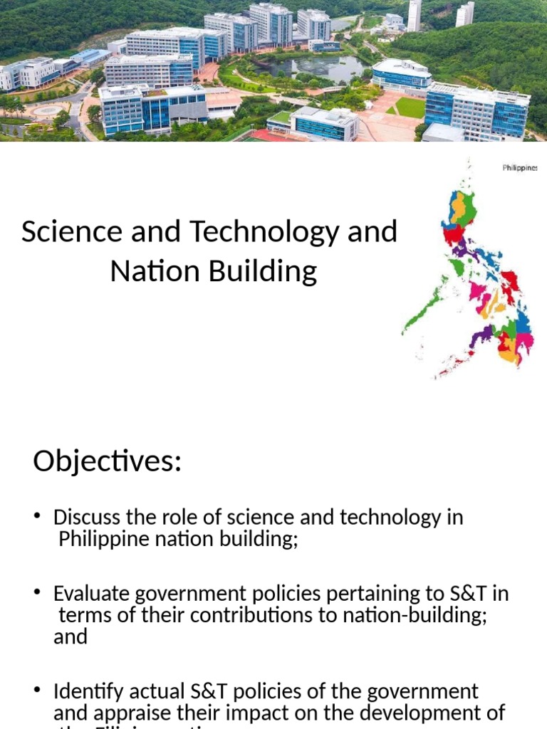 Science and Technology and Nation Building | PDF | Science | Philippines