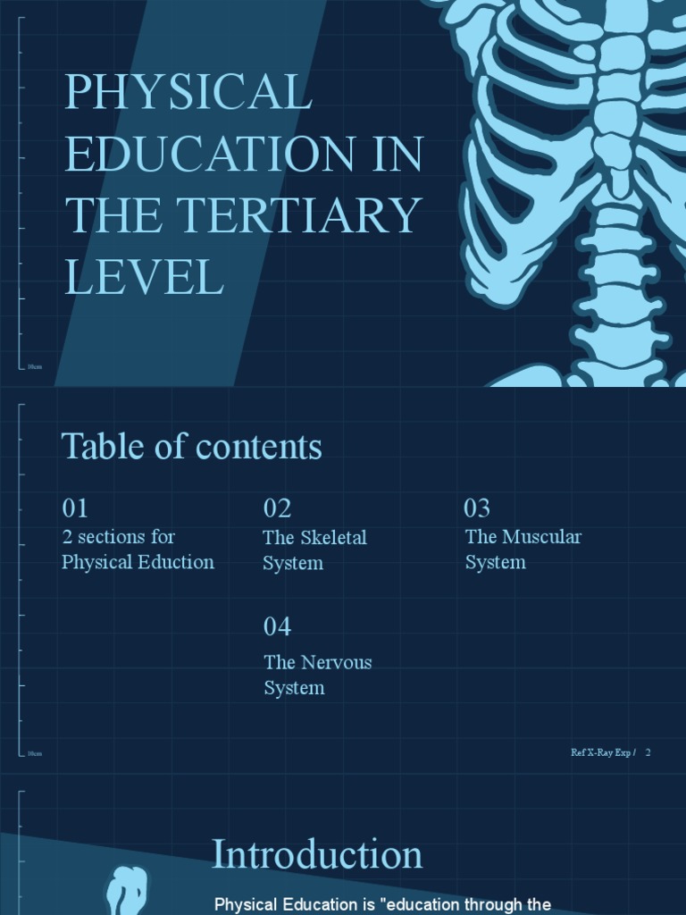Tertiary Level Physical Education Overview | PDF | Nervous System ...