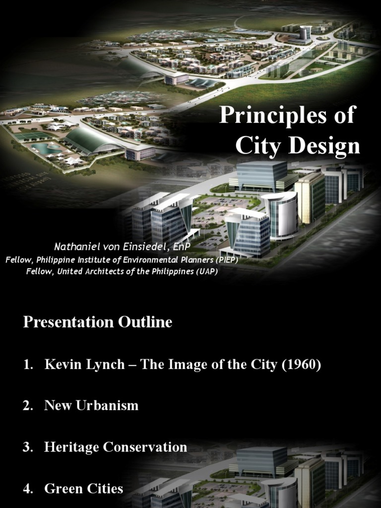 Principles of City Design: Nathaniel Von Einsiedel, Enp | PDF | Climate ...