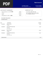 Cash App - Statement 2020 | PDF | Cash | Deposit Account