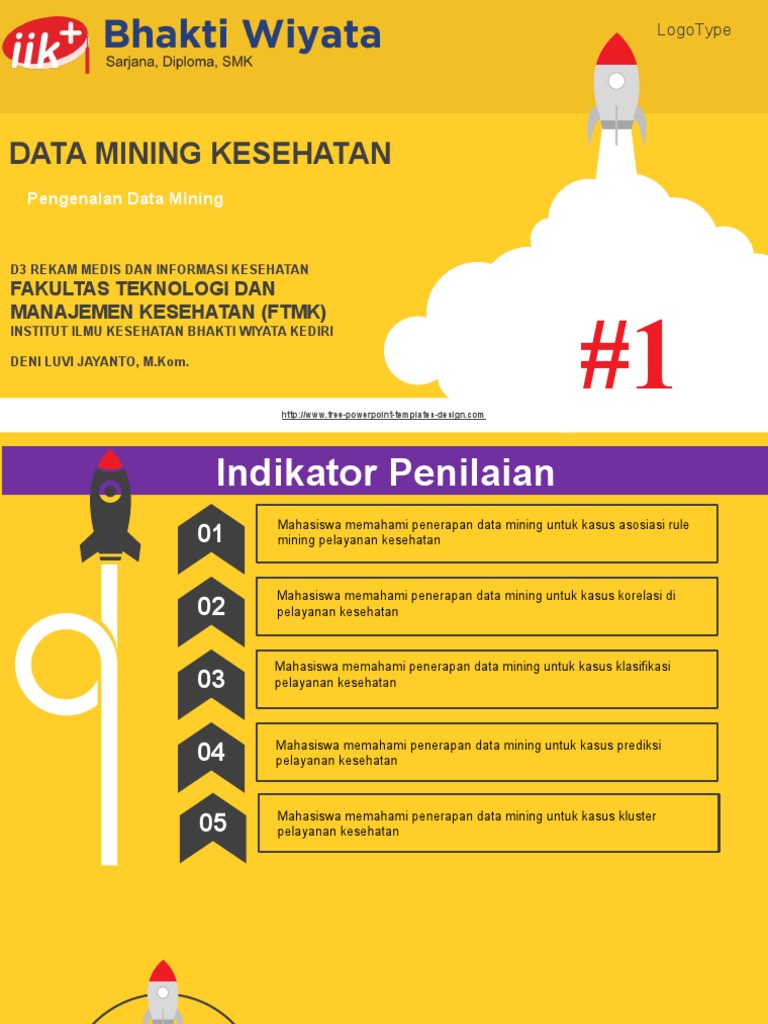 Pertemuan 1 - Pengenalan Data Mining | PDF | Komputer