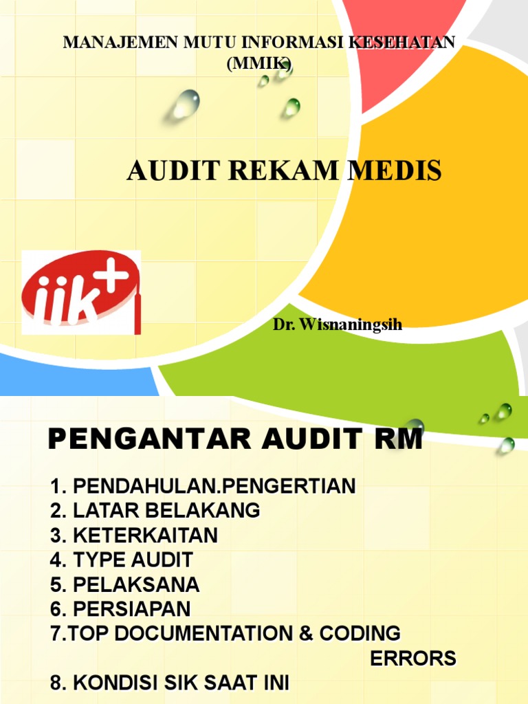 Audit Rekam Medis | PDF